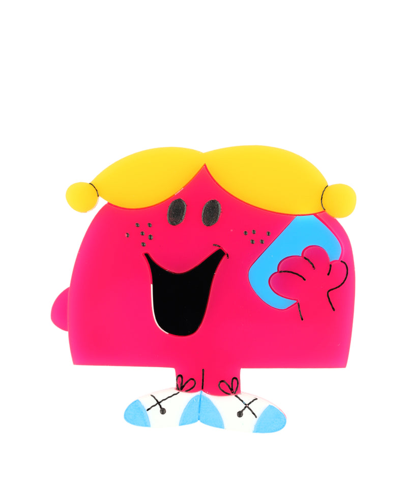 Chit Chat with Little Miss Chatterbox Brooch – La Vidriola