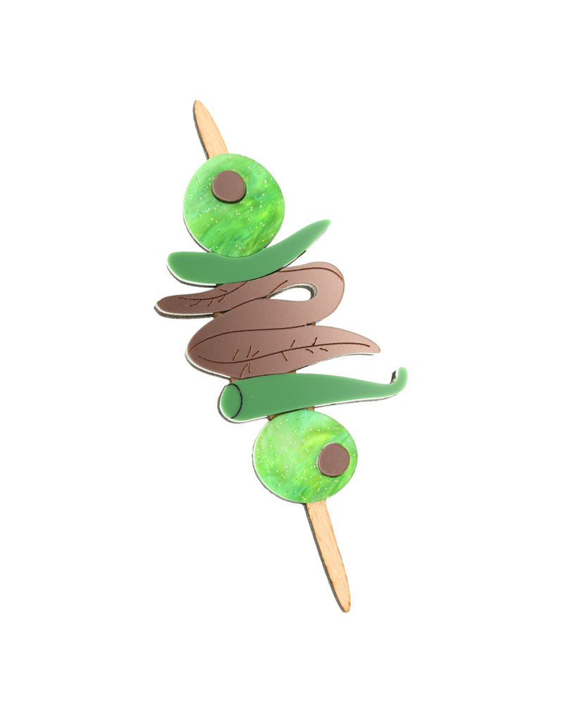 Delicioso, Una Gilda! Brooch – La Vidriola