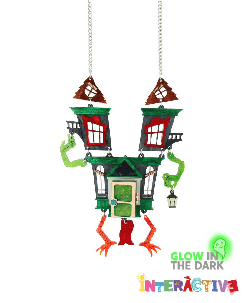 Home is where the Haunt is Necklace -Interactive- – La Vidriola
