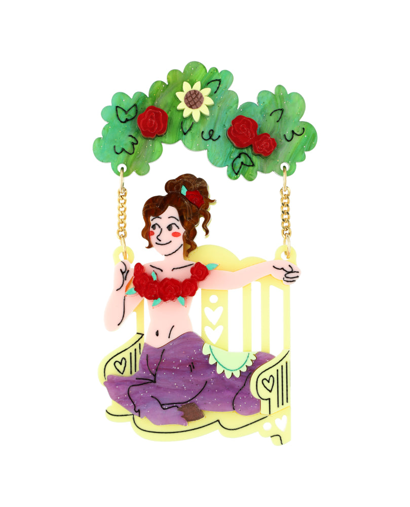 Raelen the Centaur Brooch – La Vidriola
